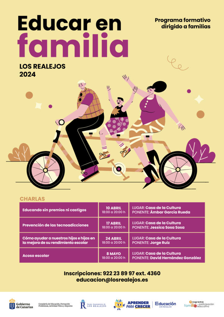 'Educar en Familia' vuelve a la Casa Municipal de La Cultura los días ...