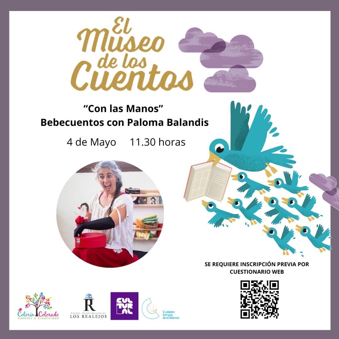El Museo de los Cuentos: "Con las manos" con Paloma Blandis - Los Realejos