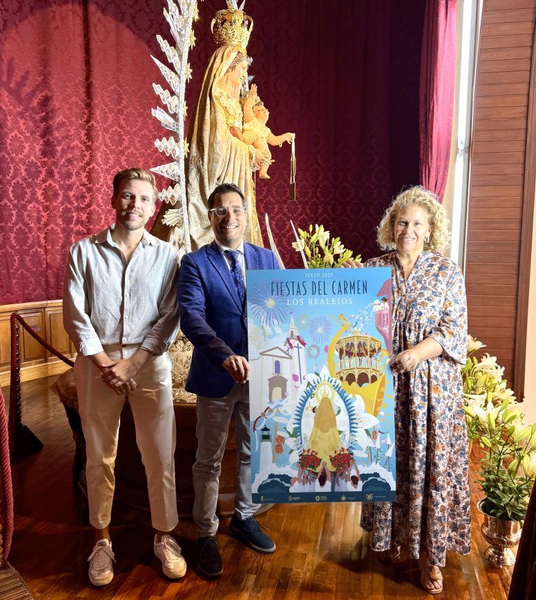 Cartel de las Fiestas del Carmen 2025 - Los Realejos